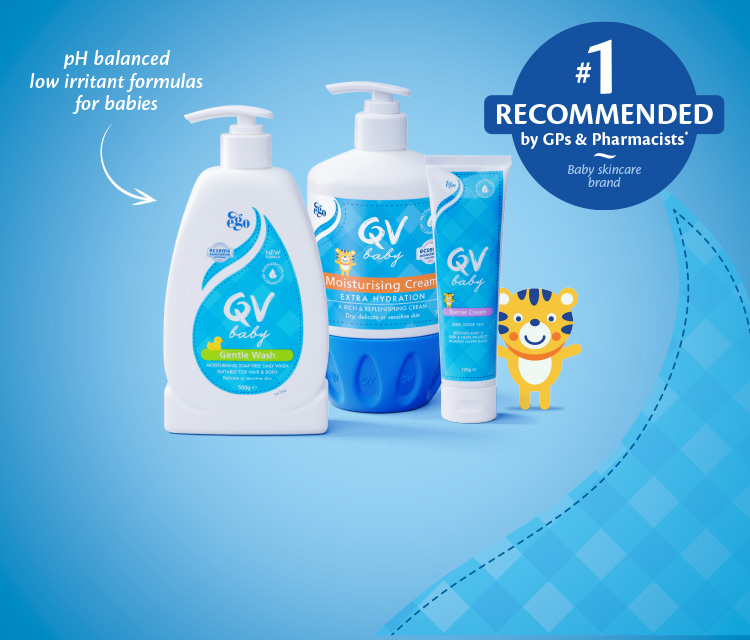 QV Baby Skincare Products | QV Skincare Australia