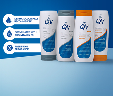 QV Hair Product Range for Sensitive Scalps | QV Skincare Australia